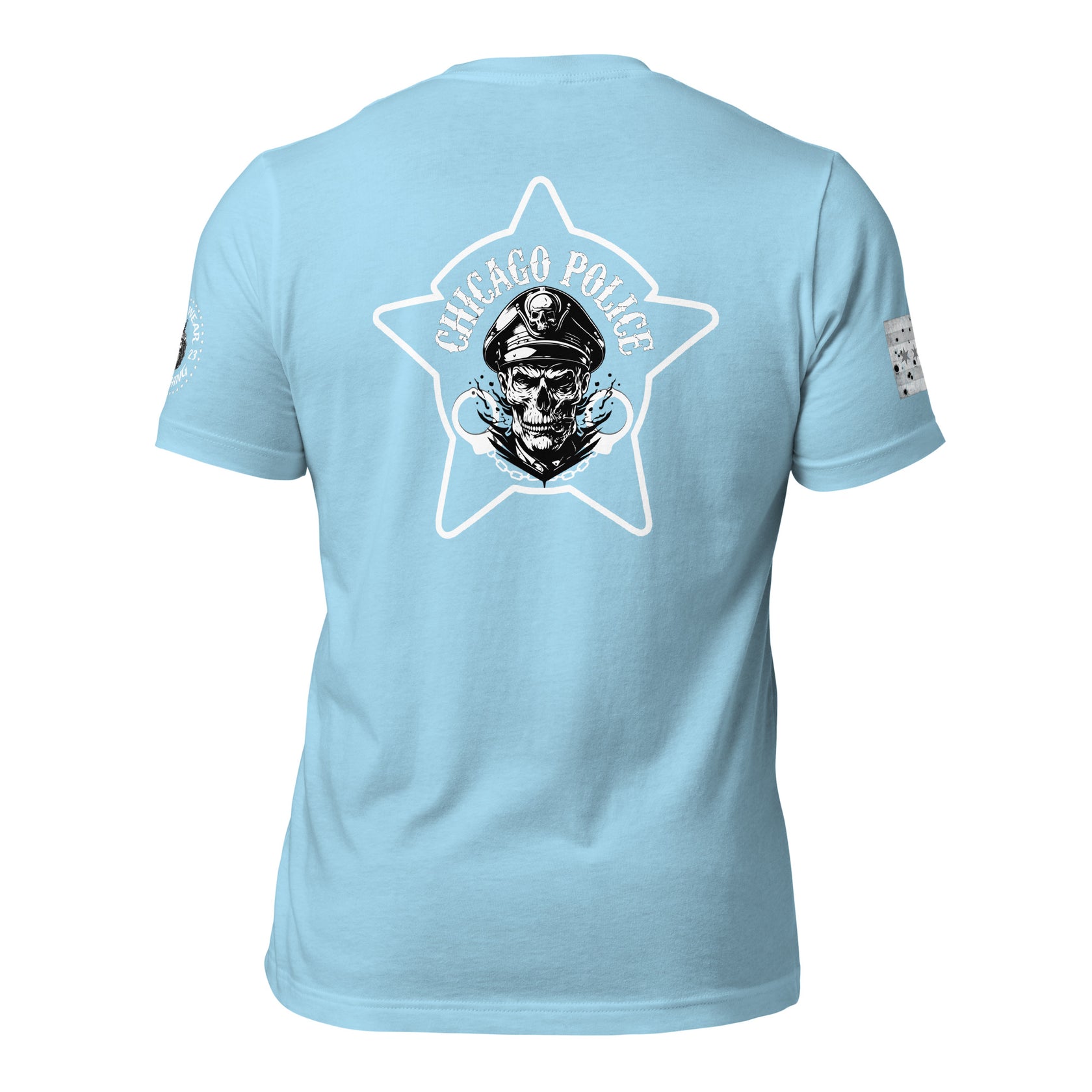 Chicago Police - CPD Biker Inspired Tee Shirt – Alpha Wear Clothing